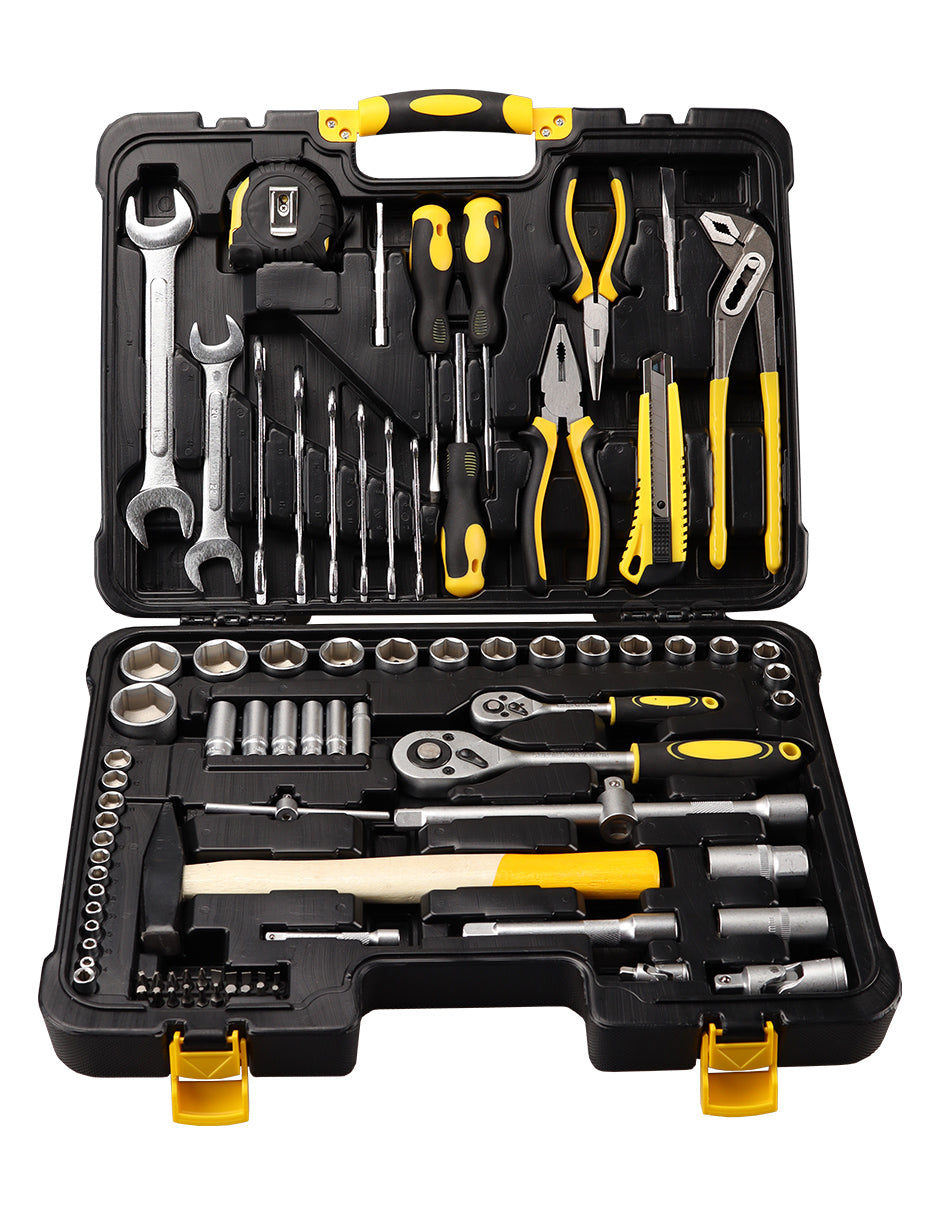 Set Kit De Herramientas Buena Calidad Set 85 Pzas Maletin